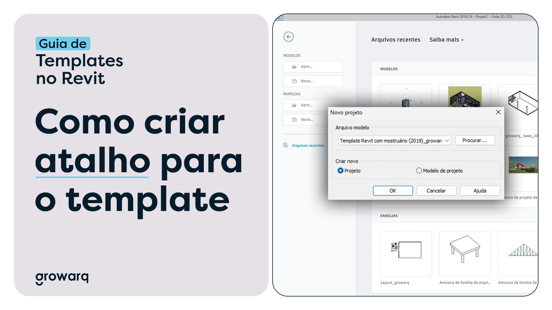 Guia de Templates no Revit - Growarq